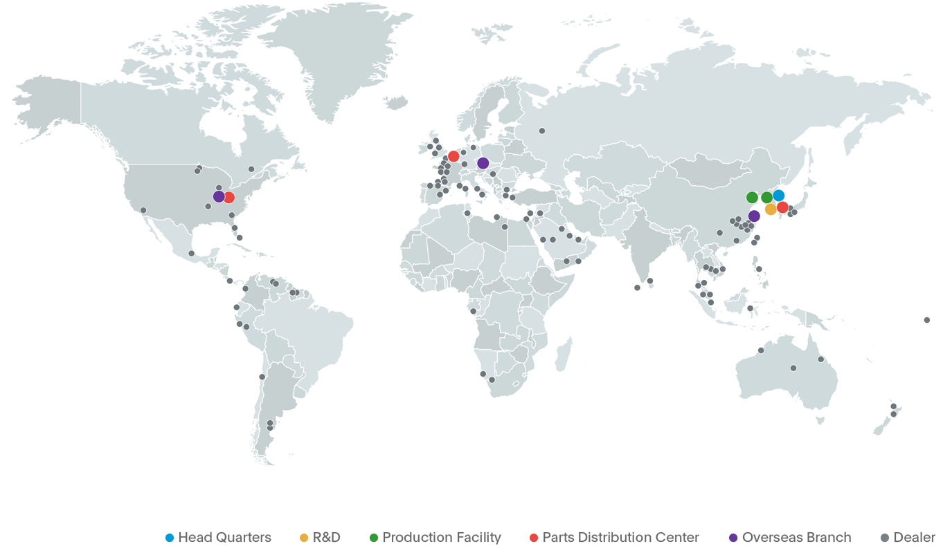 Global Operations : HD HYUNDAI INFRACORE Engine